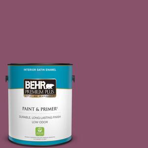 BEHR MARQUEE 1 gal. #M120-7 Raspberry Crush Semi-Gloss Enamel Interior ...