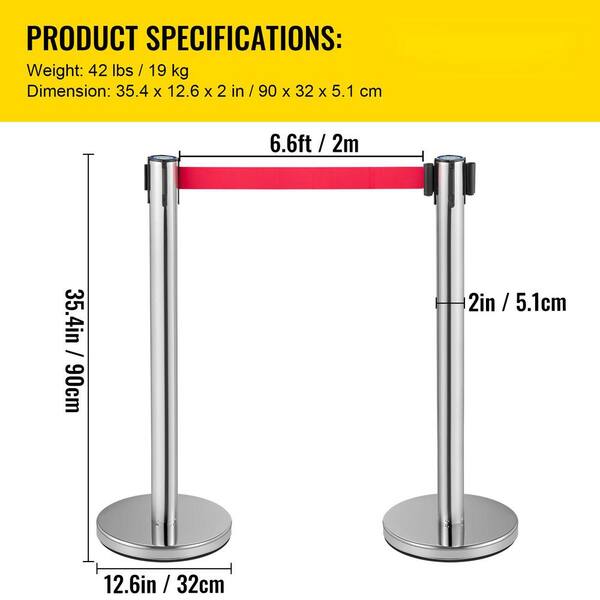 Crowd Control Barriers Crowd Control Stanchions | Retractable Belt ...