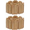 Greenes Fence 120 in. L x 0.75 in. W Cedar Wood Lawn Edging (2-Pack ...