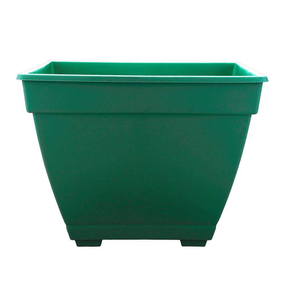 Dynamic Design Newbury 14.88 in. x 11 in. Cadmium Green Resin Window ...