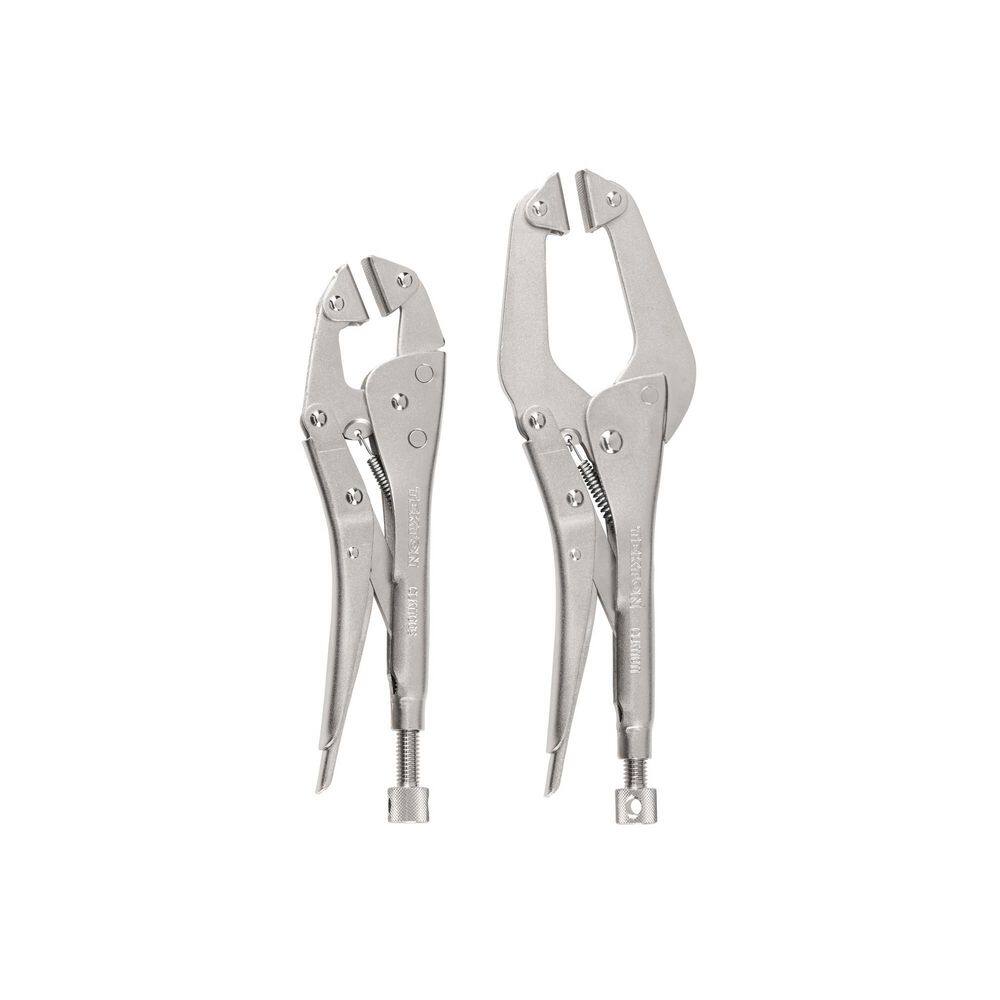 TEKTON Swivel Pad Locking Clamp Set (2-Piece) CLK91101 - The Home Depot