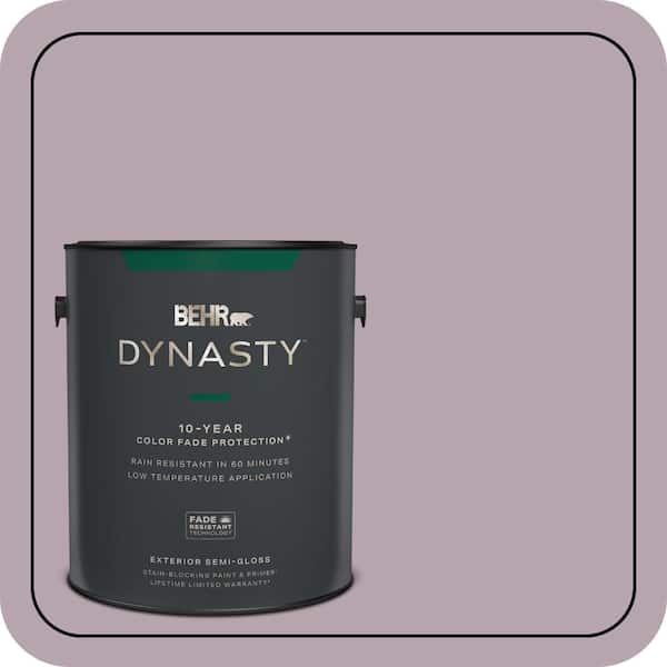 BEHR DYNASTY 1 gal. #690F-4 Midsummer Dream Semi-Gloss Enamel Exterior ...