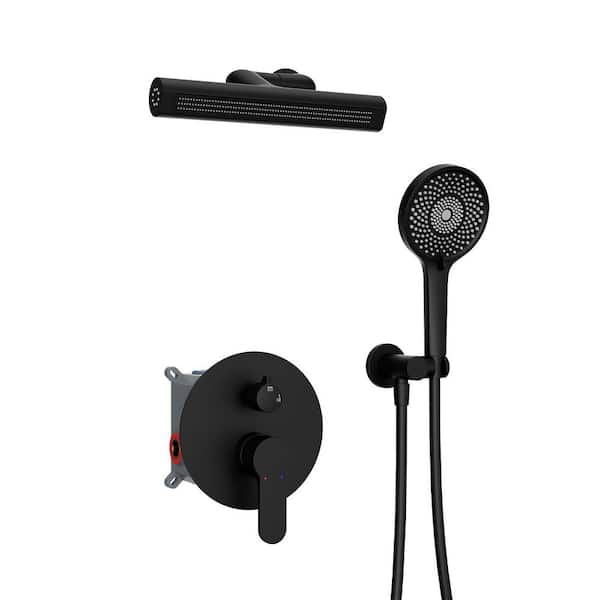 GIVING TREE Single Handle 6-Spray Shower Faucet 1.8 GPM with ...