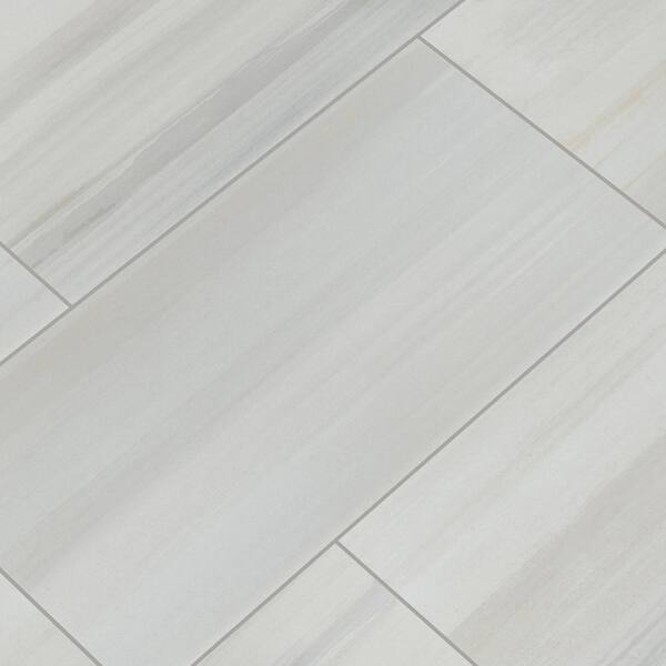 MSI Take Home Tile Sample - Fresco Blanco 4 in. x 4 in. Matte Porcelain ...