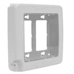 Intermatic 2-Gang Extra-Duty Plastic In-Use Electrical Outlet Cover in ...