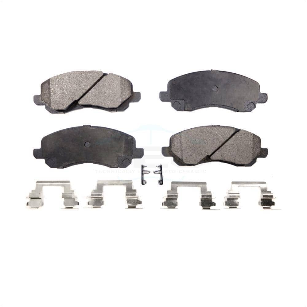 TEC Front Ceramic Disc Brake Pads For Mitsubishi Jeep Outlander Lancer ...
