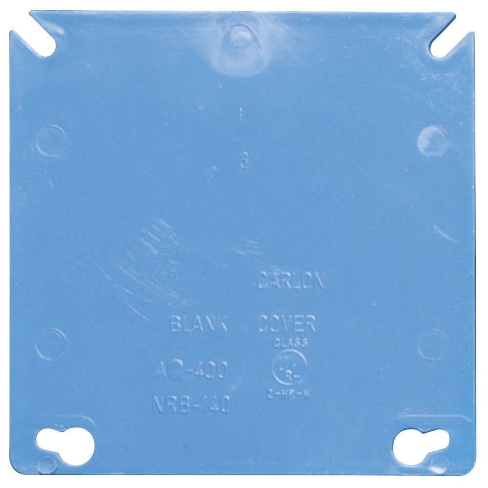 Reviews for Carlon 2-Gang 4 in. Blank Electrical PVC Electrical Box ...