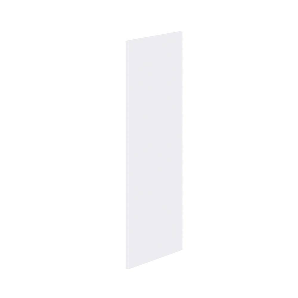 J COLLECTION Bright White 14 in. W x 37.5 in. H x 0.63 in. D Wall ...