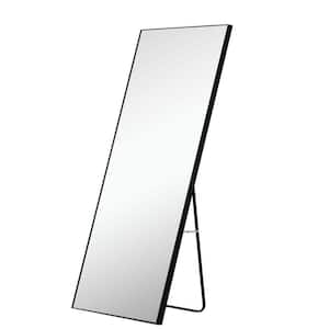 16 in. W x 59 in. H Rectangle Framed Floor Standing Mirror, Wall Mirror ...