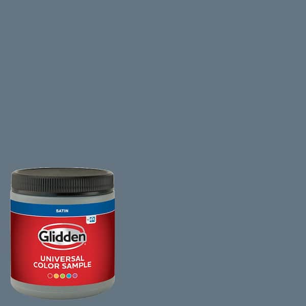 Glidden 8 oz. PPG1040-6 Freedom Found Satin Interior Paint Sample ...