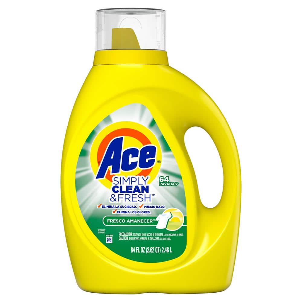Ace 84 oz. Simply Clean and Fresh-Fresh Dawn Scent Liquid Laundry ...