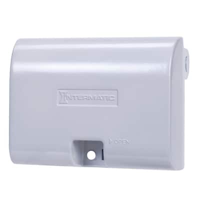 Intermatic 2-Gang Metal Extra-Duty In-Use Electrical Outlet Cover ...