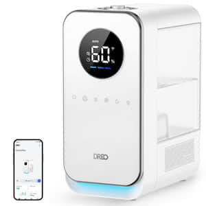 DREO 1.58 Gal. Smart Humidifier, Warm and Cool Mist Tablet top ...