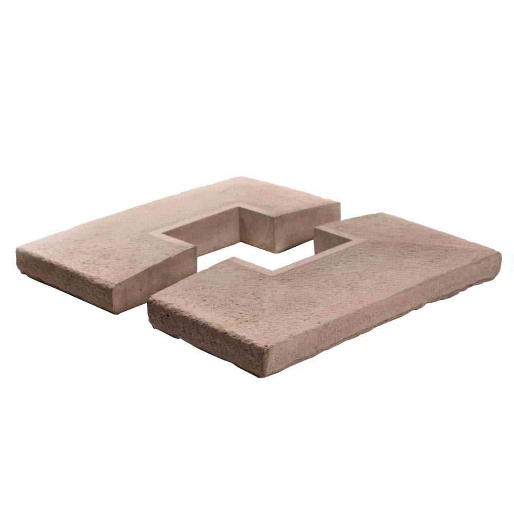 ClipStone Cream Peaked Split Column Cap 18 in x 18 in for 6x6 Post CSS ...