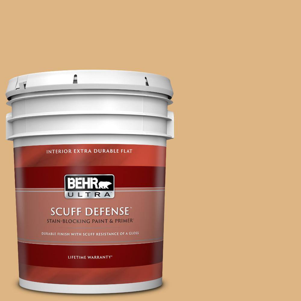 BEHR ULTRA 5 gal. Home Decorators Collection #HDC-CL-18 Cellini Gold ...