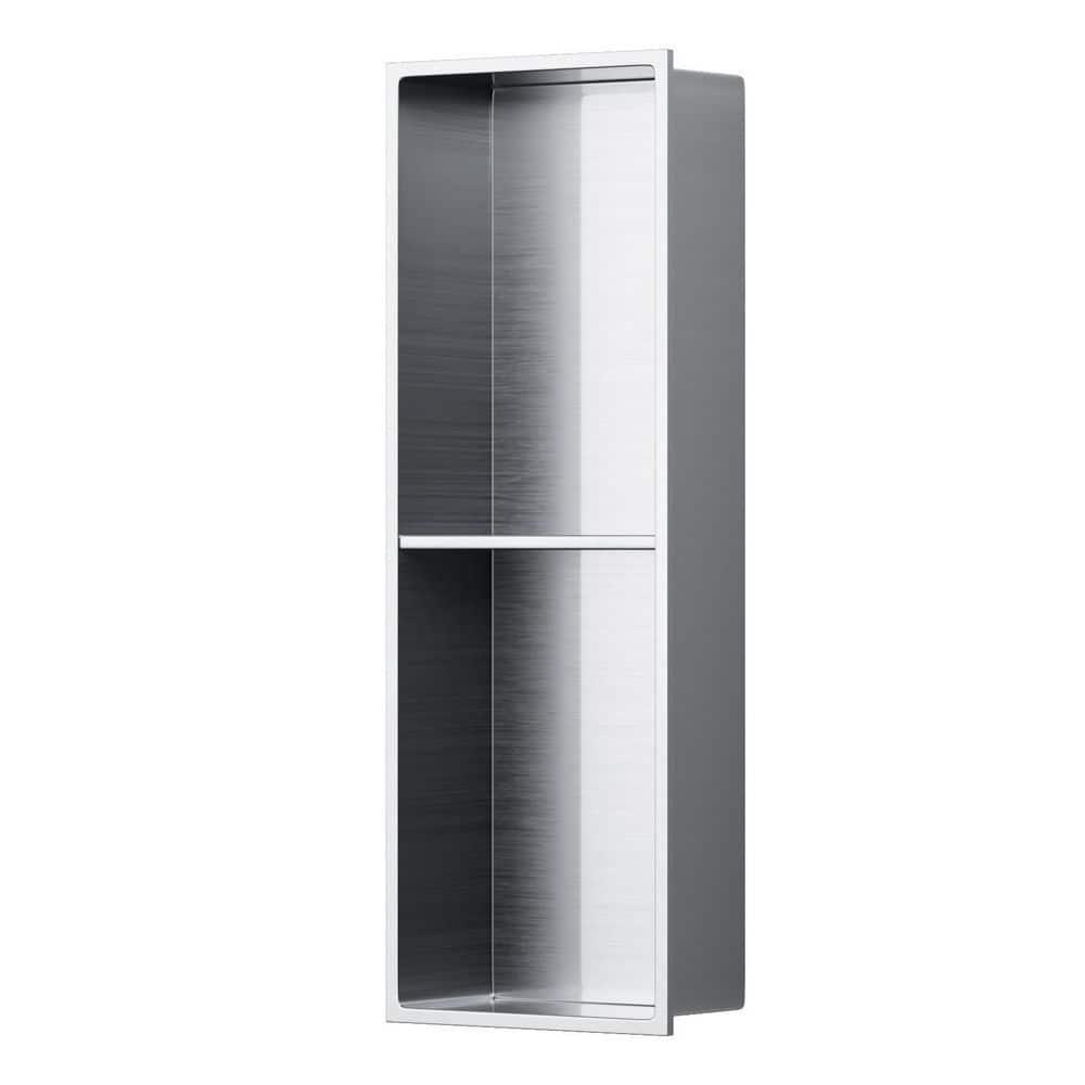 BWE 8 in. W x 24 in. H x 4 in. D Bathroom Shower Niche Standard Niche ...