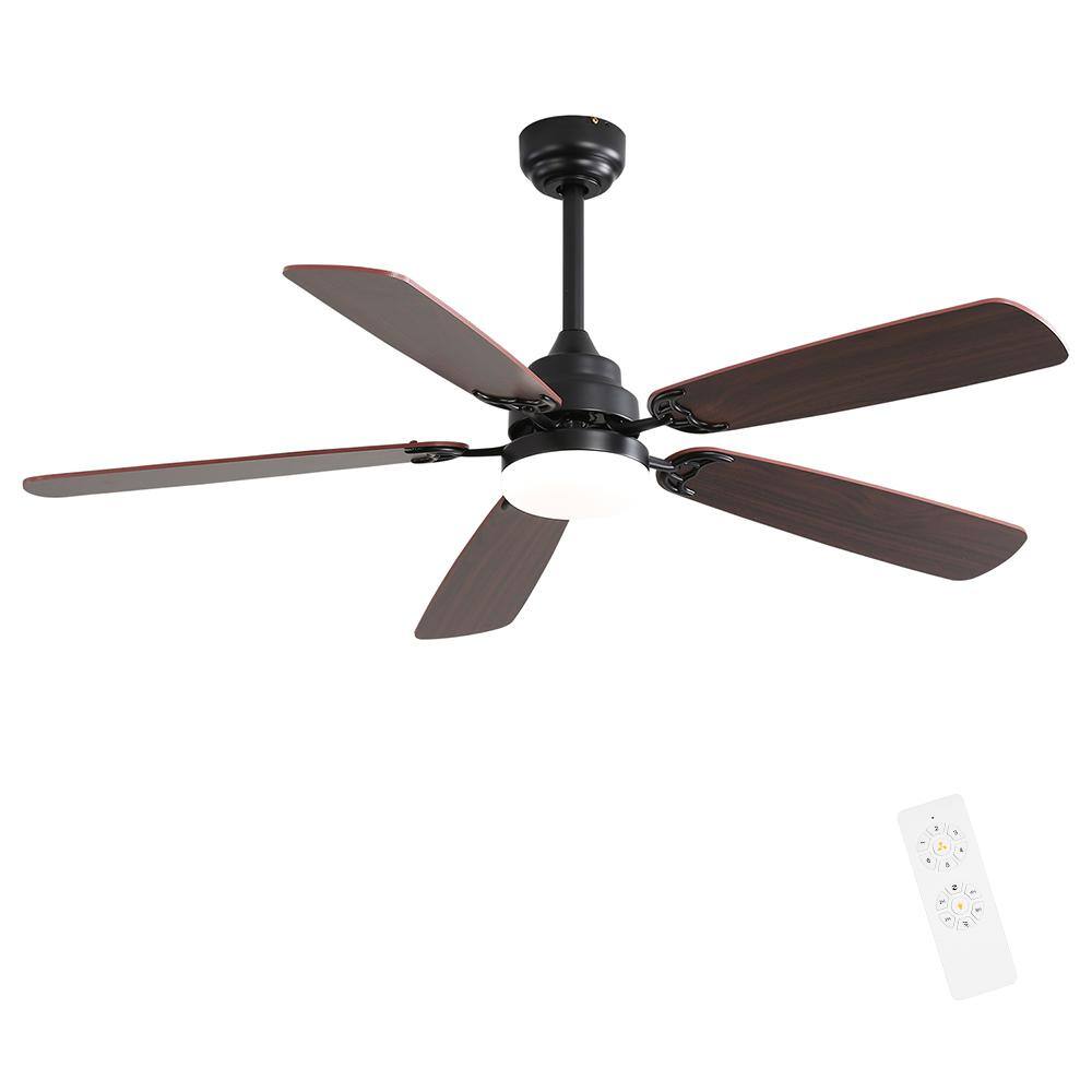 Reviews for MODERN HABITAT WhisperBloom Blade Span 52 in. Indoor Black ...