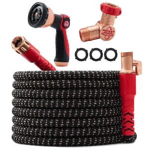 Pocket Hose Copper Bullet 3/4 in. x 75 ft. Expandable Garden Hose with ...