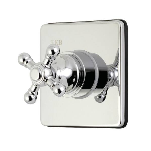 Kingston Brass Single-Handle 1-Hole Wall Mount Three-Way Diverter Valve ...