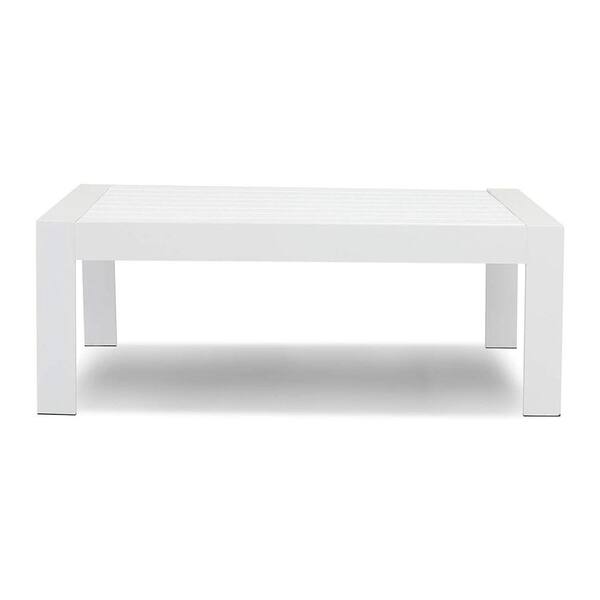 Zeus & Ruta 43 in. W x 24 in. D x 16 in. H Rectangle Small Aluminum ...