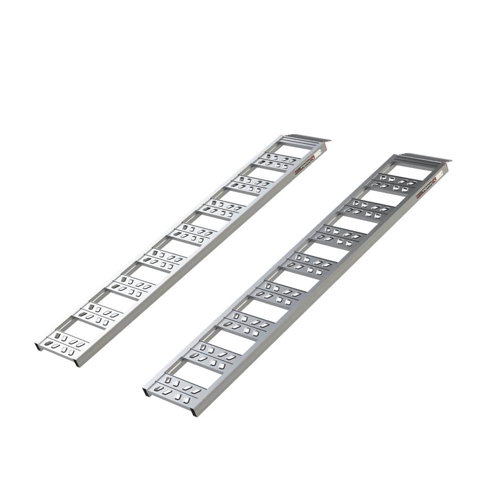 YuTrax 77 in. Utility Ramps, High-Strength Extruded Aluminum, 1800 lb ...