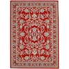 Unique Loom Sialk Hill Washington Red 7' 0 x 10' 0 Area Rug 3134500 ...