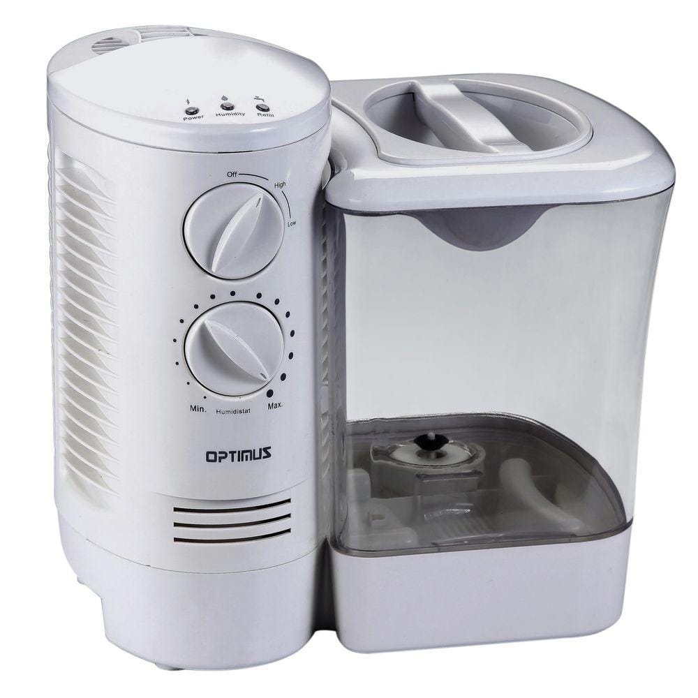 Optimus 2.5 Gal. Warm Mist Humidifier with Wicking Vapor System ...