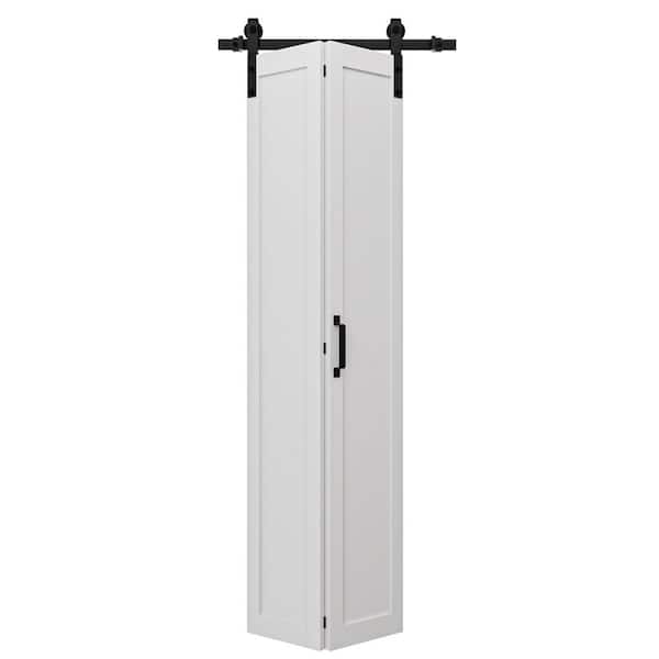 ARK DESIGN 36 in. x 84 in. 1 Panel No Assembly Required White Primed ...