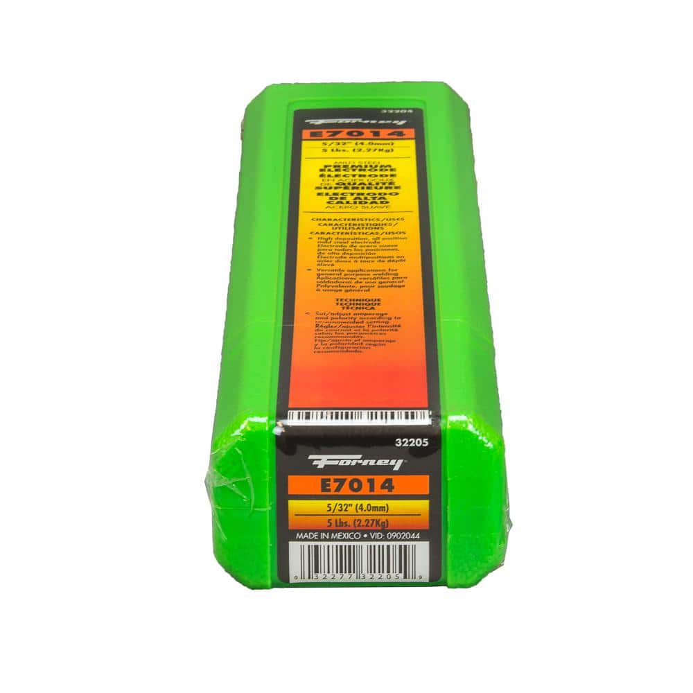 Forney 5/32 in. E7014 Welding Rod 5 lb.-32205 - The Home Depot