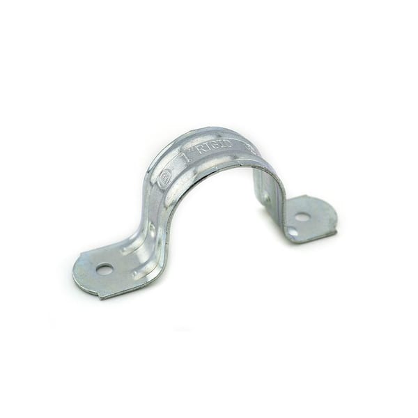 BRIDGEPORT 1 in. Rigid Conduit 2-Hole Straps (100-Pack) 1903 - The Home ...