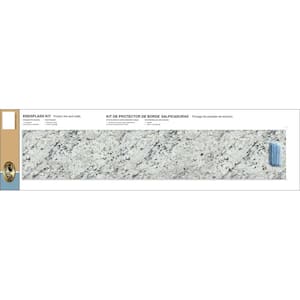 Hampton Bay Hampton Bay Bianco Antico Endsplash Kit for Laminate ...