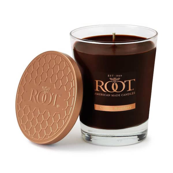 ROOT CANDLES Veriglass Coffee Roastery Brown Scented Jar Candle 8870484 ...