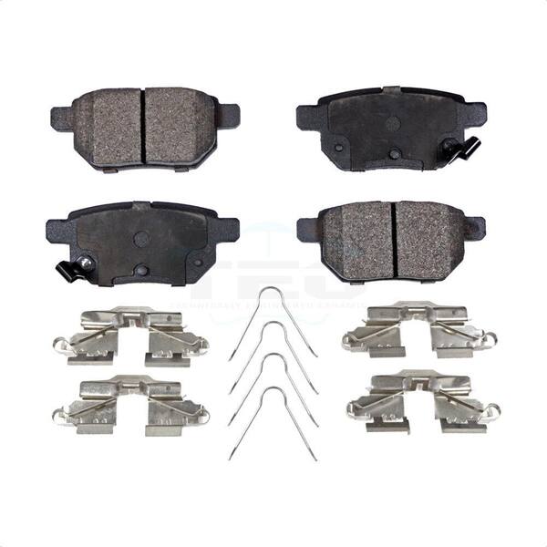 TEC Rear Ceramic Disc Brake Pads For Toyota Corolla Matrix Yaris Prius ...