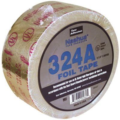 Nashua Tape 2.83 in. x 60 yds. 324A Premium Foil Duct Tape 1087631 ...