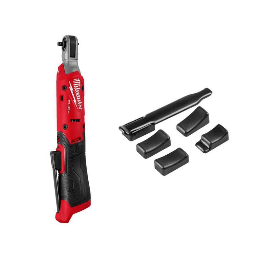 Milwaukee M12 12V Lithium-Ion 1/4 in. Cordless Ratchet with Ratchet ...