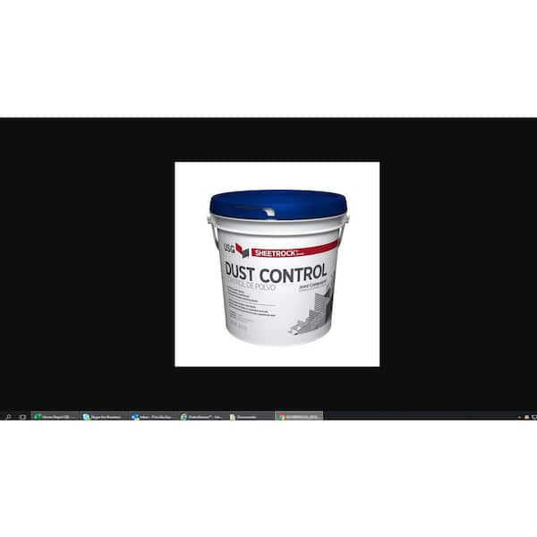 USG Sheetrock Brand 3.5 Gal. Dust Control Pre-Mixed Joint Compound ...