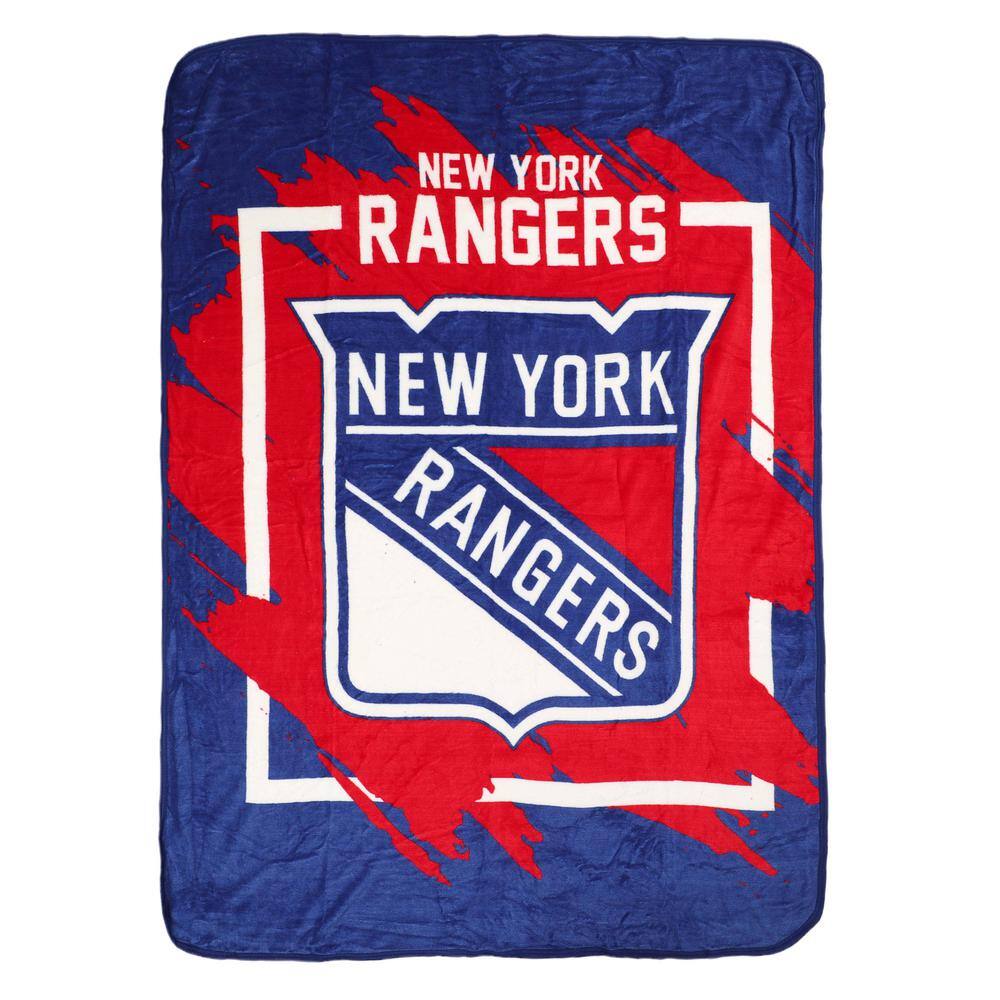 THE NORTHWEST GROUP NHL Dimensional Ny Rangers Micro Raschel Throw ...