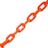 Everbilt 5/16 in. x 1 ft. Grade 43 Plated Steel High Test Chain, Orange ...