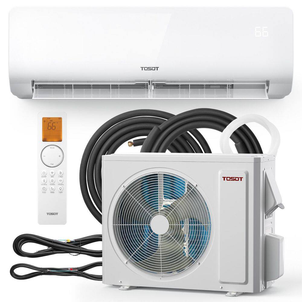 Tosot 18K BTU 20 SEER2 Ductless Inverter Mini-Split Air Conditioner and ...