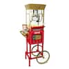 Nostalgia 8 oz. Popcorn Machine Cart with Candy Dispenser, Red ...