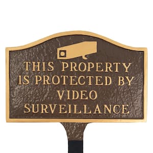 Montague Metal Products No Soliciting, No Trespassing Arch Standard ...