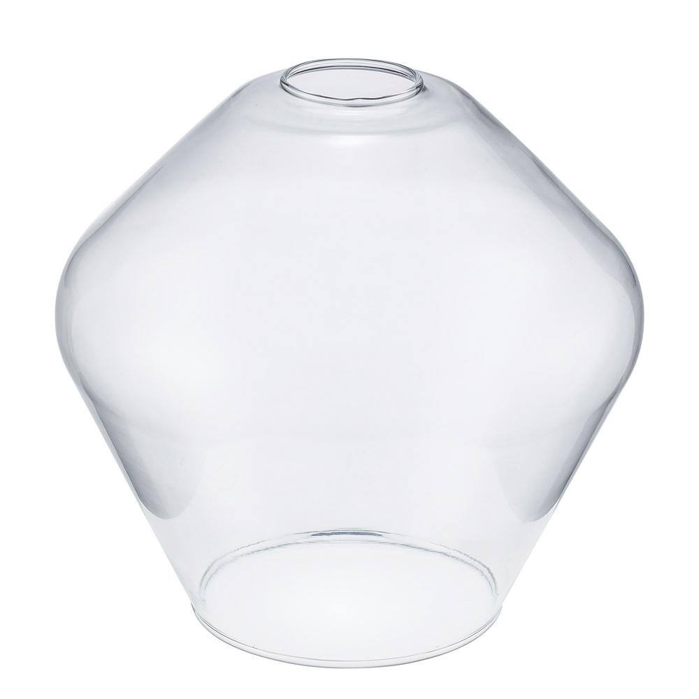 PRIVATE BRAND UNBRANDED 7.87 in. Clear Merlot Glass Cone Shaped ...