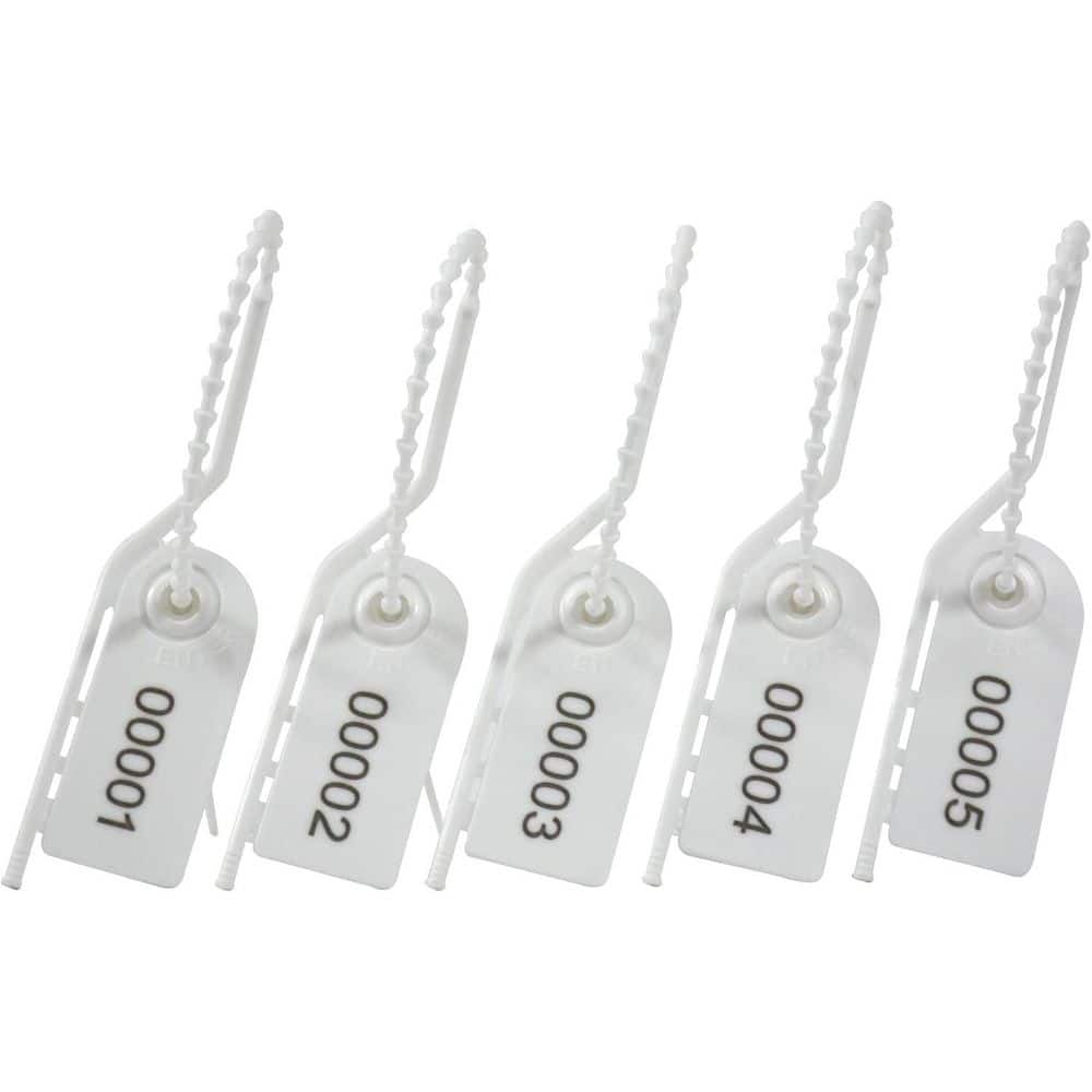 Plastic Security Seals Numbered Tamper Proof Tags Pull Tite Breakable ...