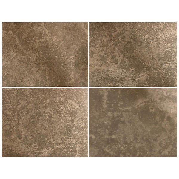 Florida Tile Montana Walnut 10 in. x 13 in. Ceramic Wall Tile (14.44 sq ...