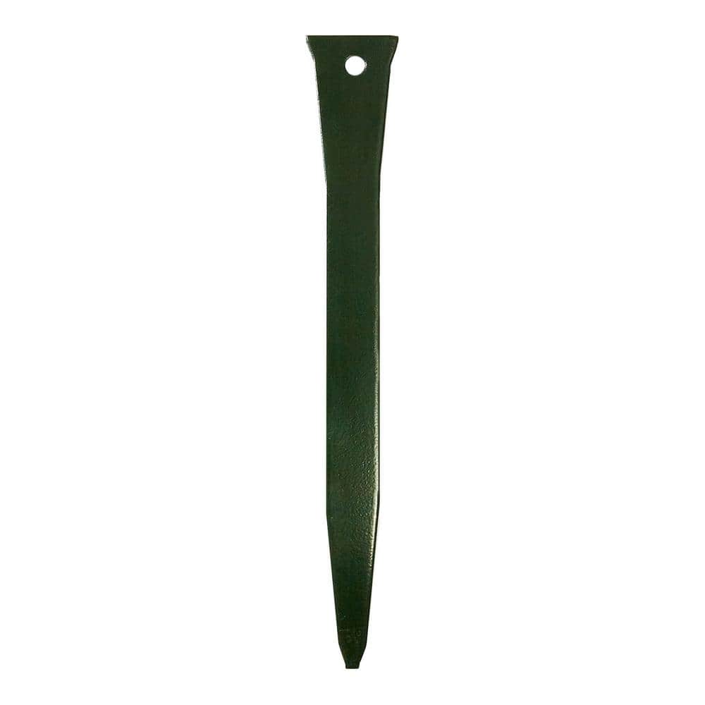 Colmet 12 in. x 10-Gauge Green Steel Edging Stake 10FS12-GR - The Home ...