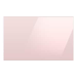 Samsung Bespoke Top Panel in Pink Glass for 3-Door French Door ...