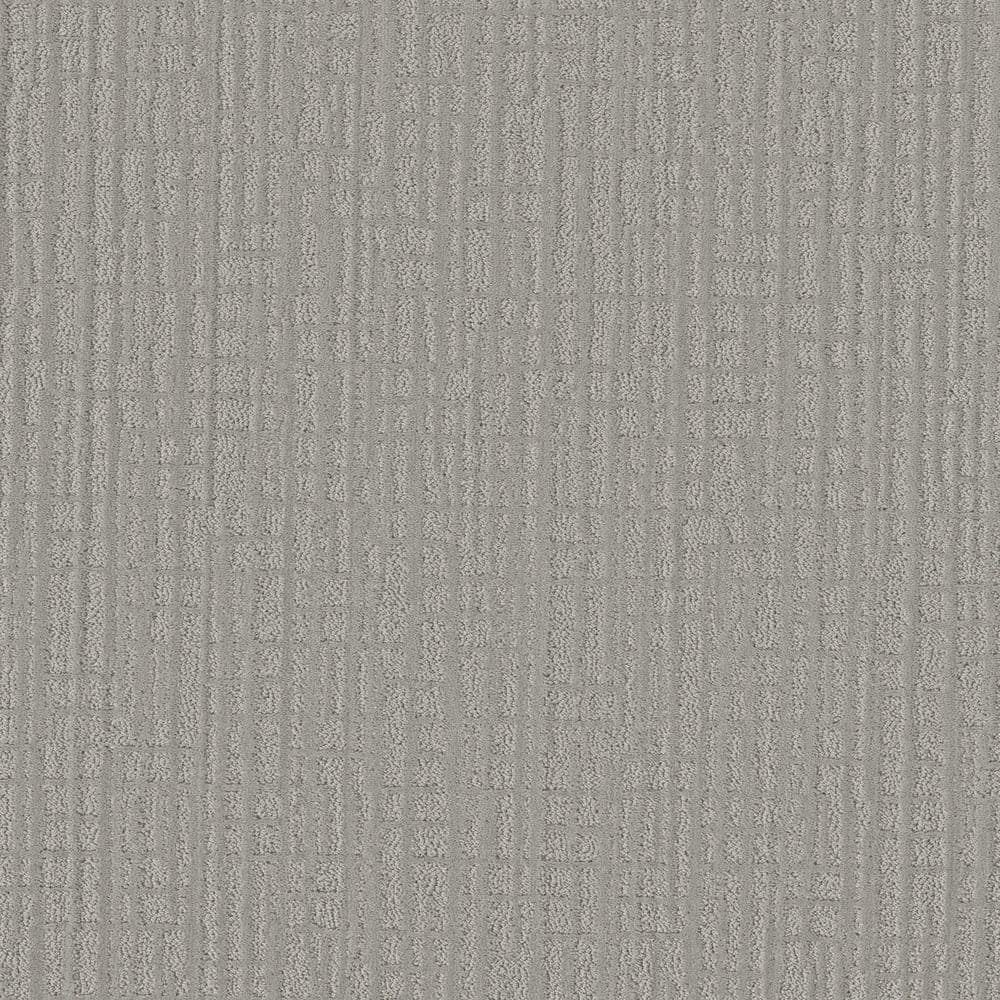 Home Decorators Collection Zinnia Sand Dollar Beige 42 oz. SD High Performance Polyester Pattern ...