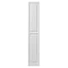 Ply Gem 12 in. x 71 in. Raised Panel Polypropylene Shutters Pair in White VINRP1271 11 - The ...