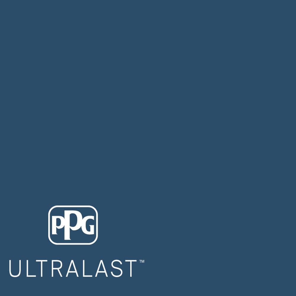PPG UltraLast 1 gal. PPG1156-7 Celestial Blue Eggshell Interior Paint ...