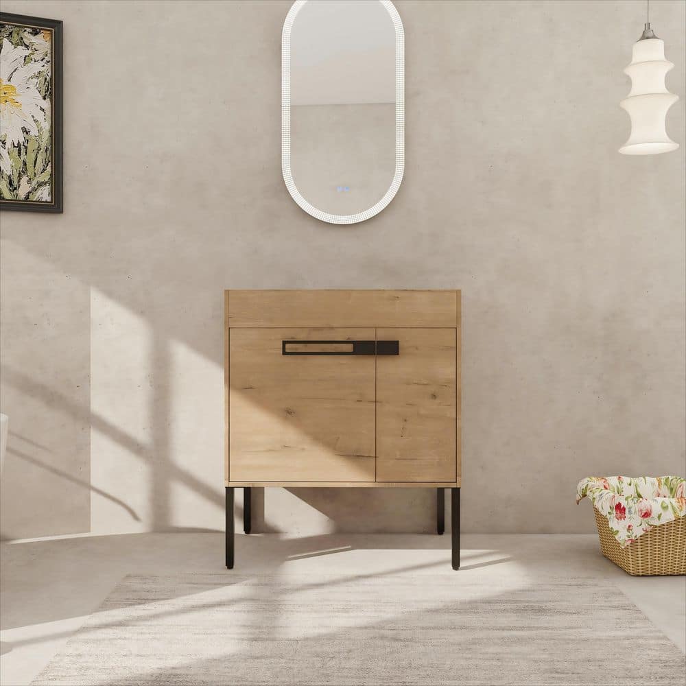 30 in. Freestanding or Floating Bath Vanity Cabinet without Top in ...
